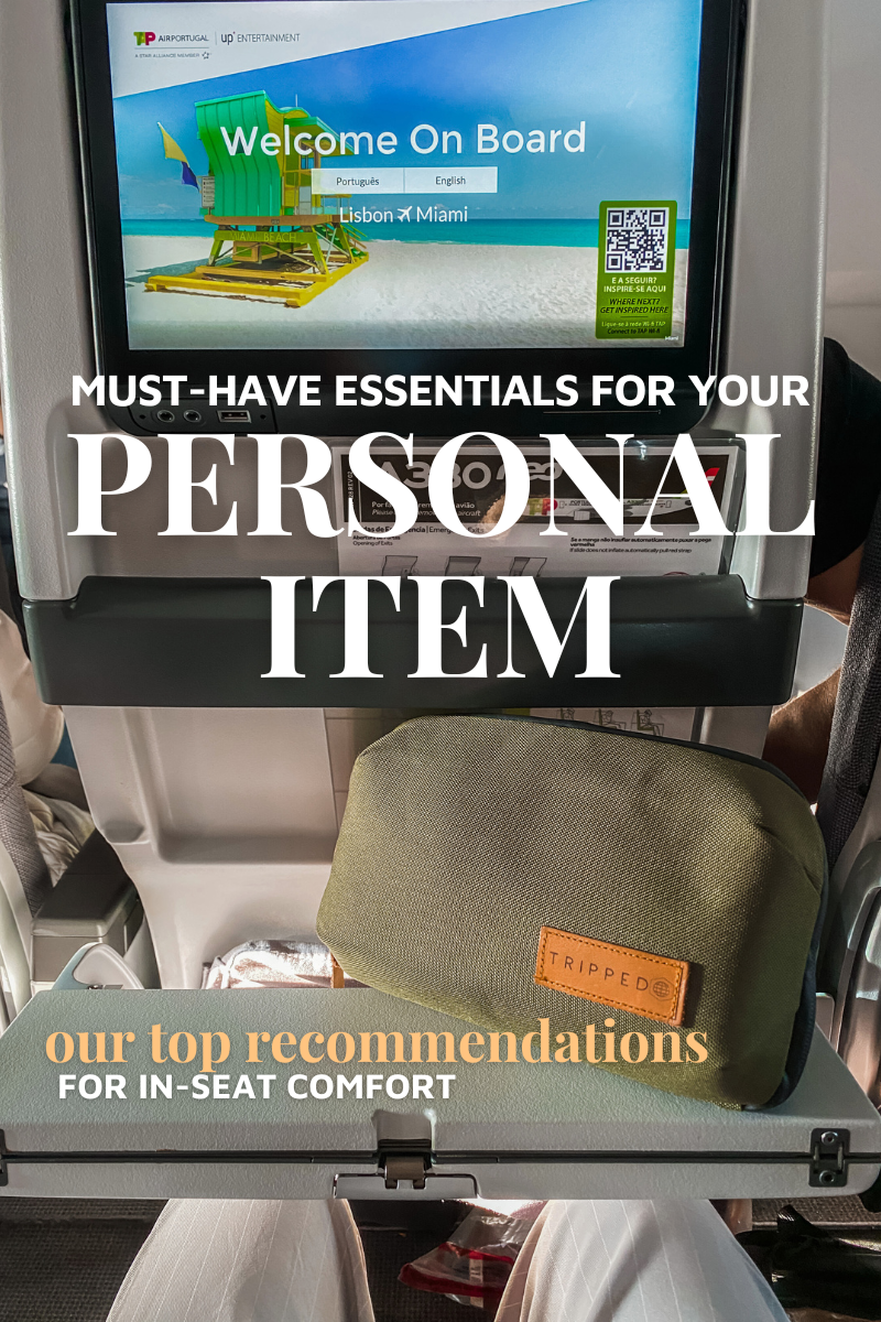 5 Must-Have Essentials For Your In-Flight Personal Item – Tripped ...
