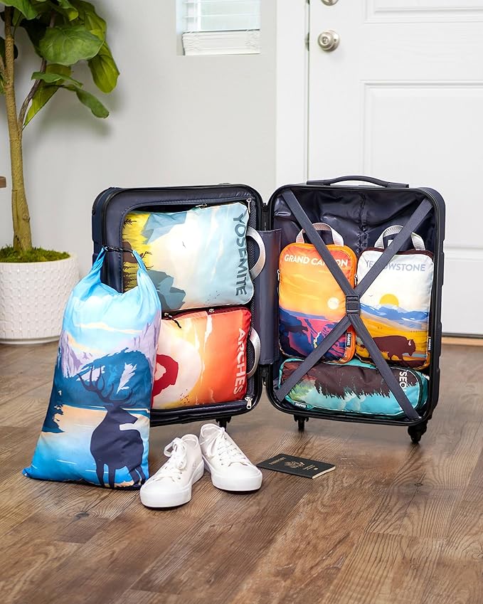 Compression Packing Cubes for Travel Essentials – Tripped Travel Gear
