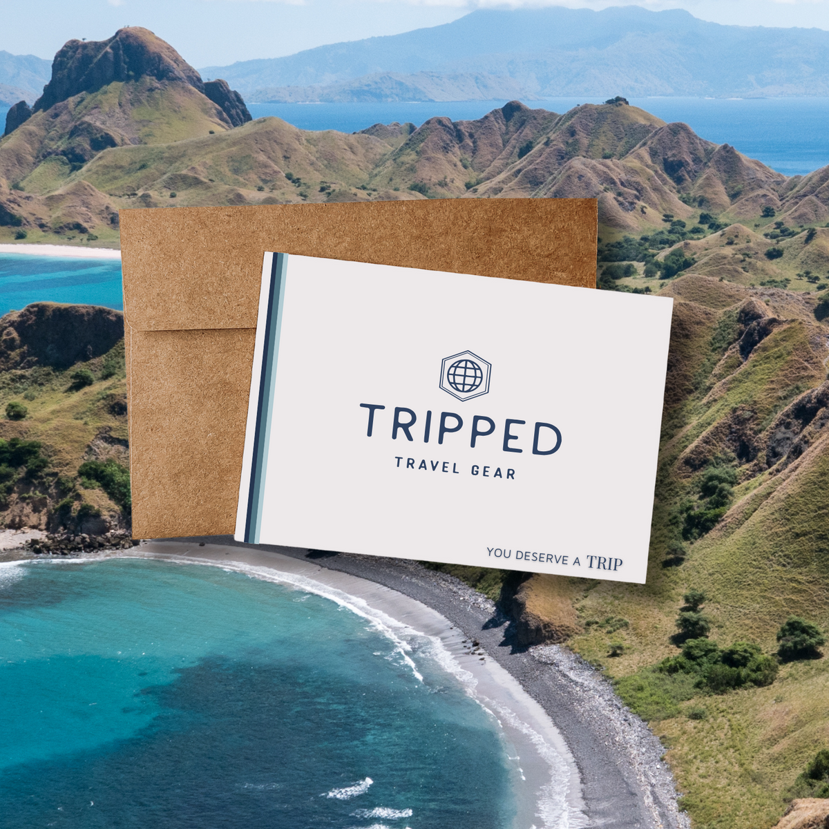 Tripped Gift Card for Adventurers | Tripped Travel Gear